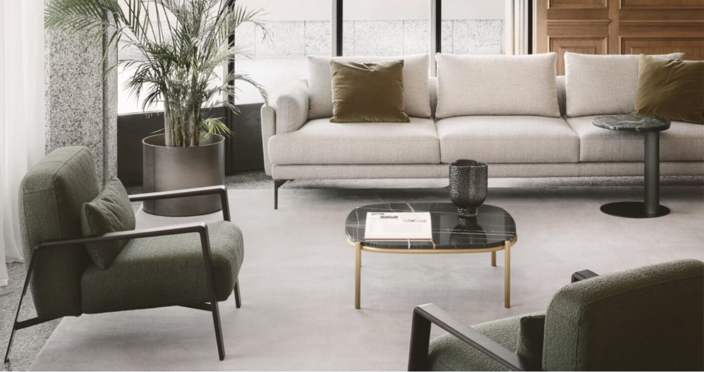 Диван Nicoline Astedio - Модулни дивани модерен стил - Arreda Casa